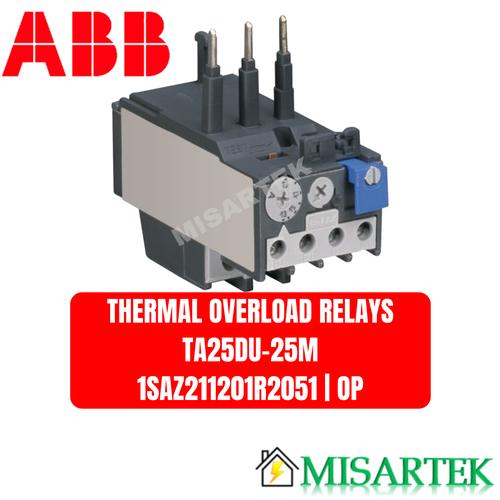 Jual Thermal Overload Relay TA25DU25 (18-25A) ABB | 1SAZ211201R2051 ...