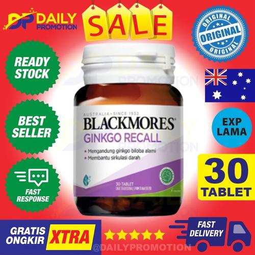 Jual BLACKMORES GINKGO RECALL GINKO FORTE ACTION GINGKO BILOBA - 30 ... Jual BLACKMORES GINKGO RECALL GINKO FORTE ACTION GINGKO BILOBA - 30 ...