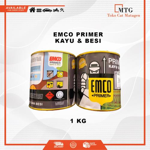 Jual Emco Primer Kayu dan Besi 1kg Cat Dasar Kayu & Anti Karat Besi ...