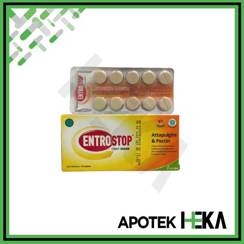 Jual Entrostop Obat Diare Dus isi 24 Tablet/Strip isi 12 Tablet - Kota ...