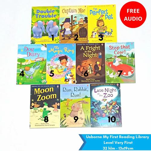 Jual Usborne My First Reading Library Level Very First | Buku Anak ...