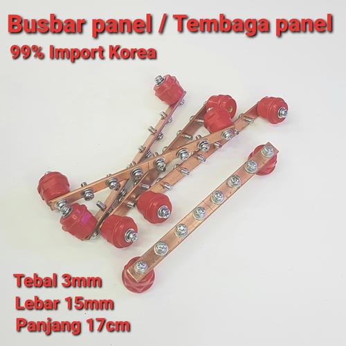 Jual Busbar Panel Tembaga asli ( korea 99%) 3x15mm x16cm - Jakarta ...