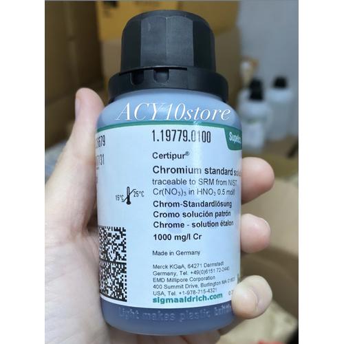 Jual MERCK 1.19779.0100 Chromium Standard Solution 100ml - Jakarta Timur - ACY10store | Tokopedia