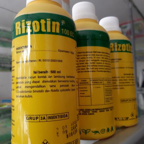 Jual Rizotin 100EC 500ml Insektisida Pencegah dan Pembasmi Hama Tanaman ...