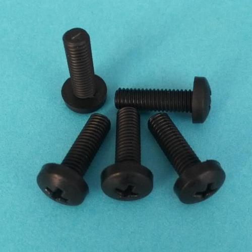 Jual Pan Head Nylon Screw Baut Nilon Plastik Hitam M3x15 M3 x 15 M3*15 ...