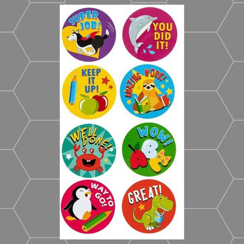 Jual STICKER REWARD | STICKER BULAT KATA MOTIVASI UNTUK ANAK - 50 ...