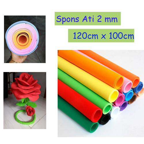 Jual Busa Ati 2mm varian Warna / Eva Foam / Spons Eva Kerajinan Craft ...
