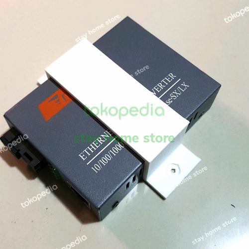 Jual HTB Converter Netlink Bracket Tembok fo fiber optic - Jakarta ...