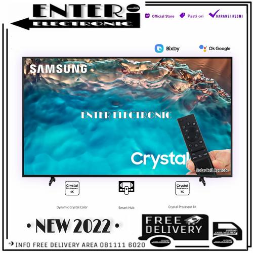 Promo SAMSUNG UA75BU8000 - SMART TV LED 75 INCH CRYSTAL UHD 4K HDR 75BU8000 - Kota Tangerang ...
