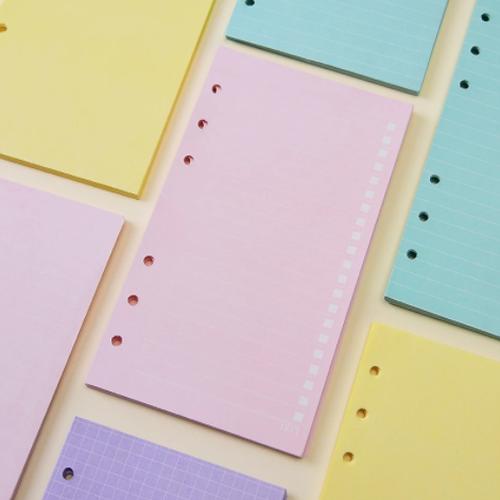 Jual Isi Binder A5 A6 Colorful / Loose Leaf Planner Refill Loose Leaf ...