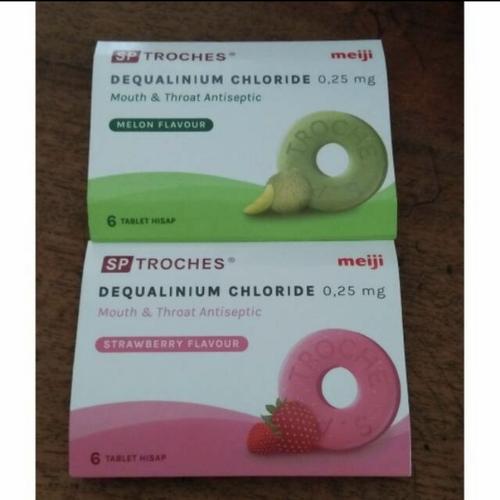 Jual SP TROCHES MEIJI tablet permen pelega tenggorokan sakit - Melon ...