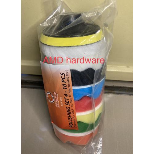 Jual BUSA POLES MOBIL SET ISI 10 POLISHER 3"- 4"BUFF PADS FOAM WOOL ...
