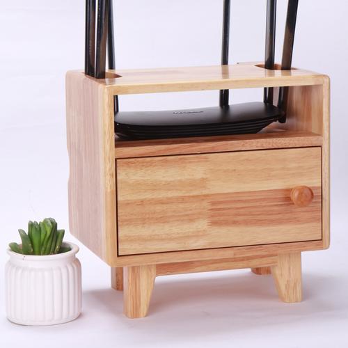 Promo Rak Router Wifi Rak Modem Dan Stop Kontak Meja - KAKI - Natural ...