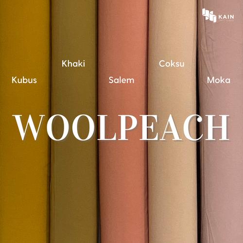 Jual Bahan Kain Wolfis Woolpeach per 0,5 meter - Warna Lain 1 - Kota ...
