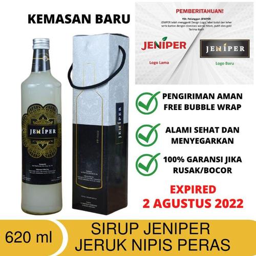 Jual JENIPER (Jeruk Nipis Peras) sirup kemasan 620 ml Ready!! - Jakarta ...