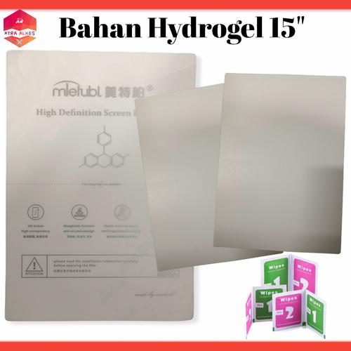 Jual BAHAN HYDROGEL CLEAR 15" / UNTUK TABLET DAN LAPTOP CETAK DAN NON ...