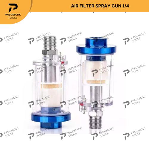 Jual Air Filter Spray Gun Mini Drat 1/4 - Water Trap - Saringan Udara ...