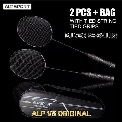 Jual Raket Bulutangkis ALP SPORT Original / 2 Pcs Raket Badminton ...