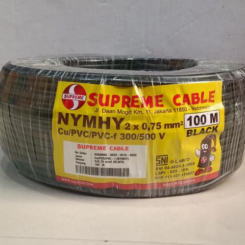 Jual Kabel Listrik 2 x 0,75mm² Supreme Per Roll - Kota Denpasar - King ...