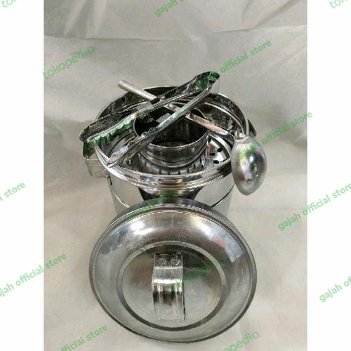 Jual paket lengkap Dandang bakso mini UK 22 cm cupit plus centong - Kab ...