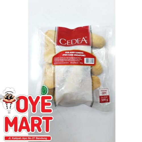 Jual CEDEA FRIED FISH CAKE SINGAPORE 500GR/KUE IKAN GORENG - Kota ...