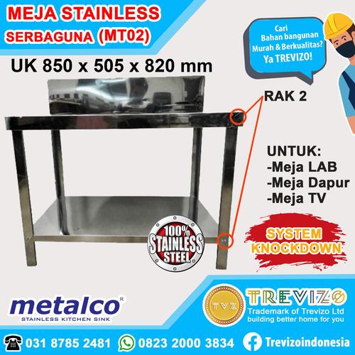 Jual Meja stainless minimalis / Meja dapur / Meja kompor /Meja Cuci ...