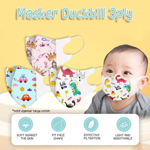 Jual Masker Duckbill Baby Bayi Balita 0-3 Tahun | Masker Anak Duckbill ...