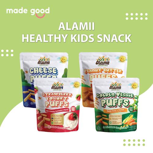 Promo Alamii Puff 25G Strawberry Peanut Butter Golden Veggie Cheese ...