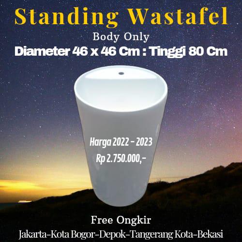 Jual Wastafel Standing Bulat Marble Body Only 4 unit - Jakarta Barat ...