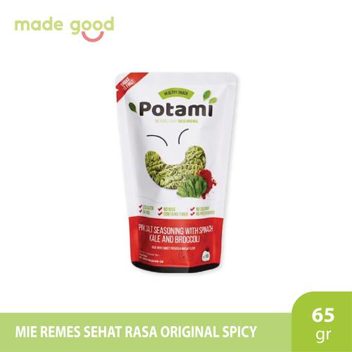 Promo Potami Healthy Snack 65gr Mie Remes Bayam Original Spicy Cheese ...