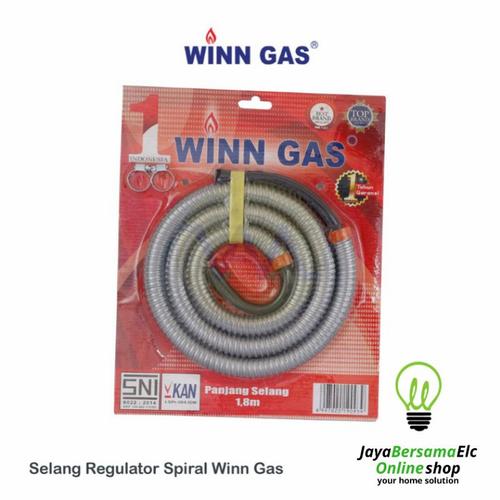 Jual winn gass premium selang gas 1.8m / 1.8 meter win - Kota Bekasi ...