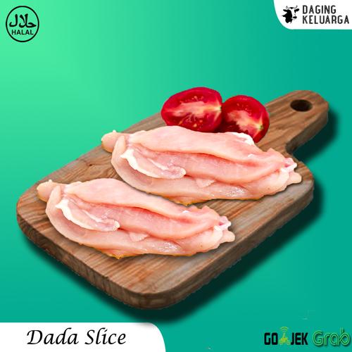 Jual DADA SLICE/DADA AYAM IRIS/DADA FILLET/KEMASAN 250GR/PREMIUM ...