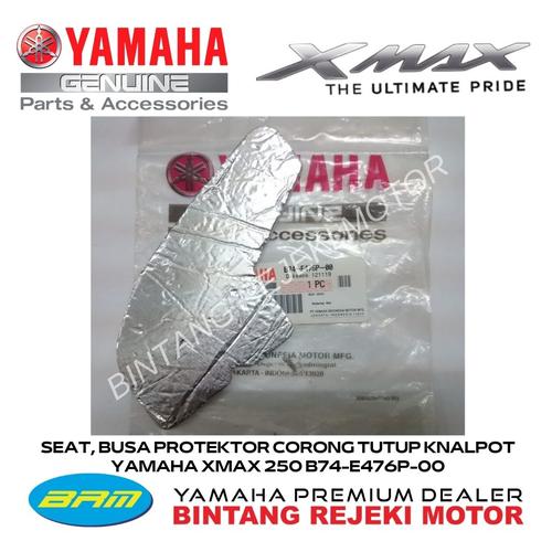 Jual SEAT, BUSA PROTEKTOR CORONG TUTUP KNALPOT YAMAHA XMAX 250 B74 ...