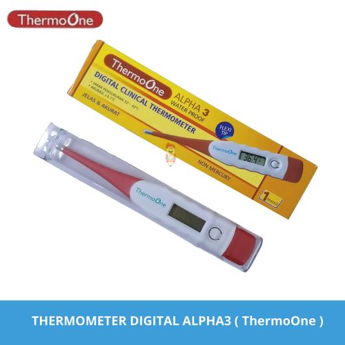 Jual Thermometer ThermoOne Alpha 3 / Termometer Digital Elastis - Kota ...
