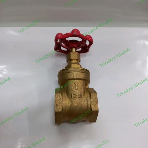 Jual gate valve kitz 1"/gate valve kitz kuningan 1"/gate valve kitz drat 1" - Jakarta Barat ...