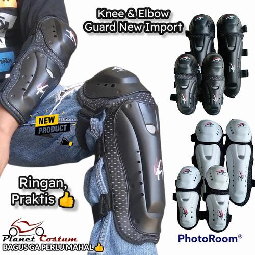 Jual Body protector Decker Siku tangan lutut kaki new biker sepeda ...