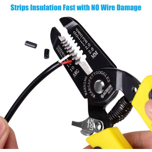 Promo Tang Potong Dan Kupas Kabel Listrik Wire Stripper Cutter Pliers 7 ...