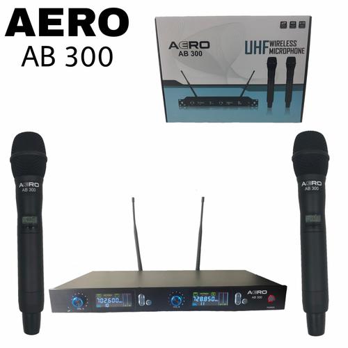 Jual Mic Wireless dual handle AERO AB300/Mic wireless Aero ab300/Aero ab300 - Jakarta Barat ...