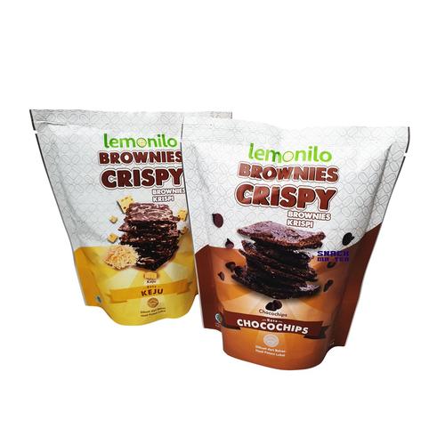 Jual LEMONILO BROWNIES CRISPY 40 gr Coklat/ Keju Snack Diet Sehat ...