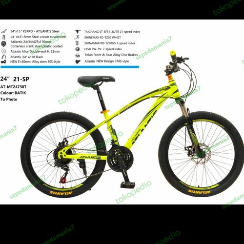 Jual sepeda gunung 24 ATLANTIS Rem Disk COCOK BUAT REMAJA - Kota ...