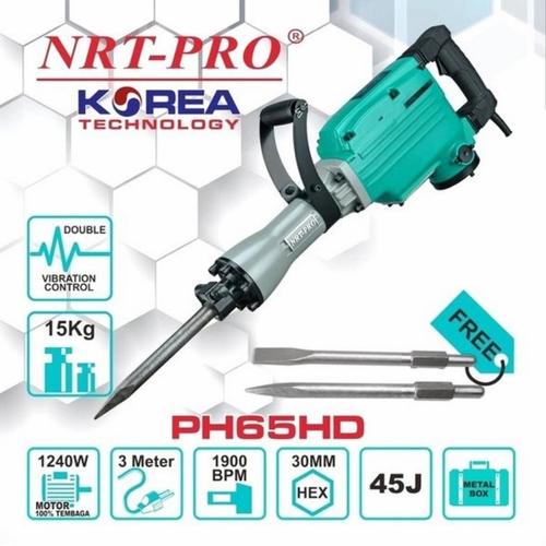 Jual MESIN BOR BOBOK BETON TEMBOK NRT-PRO PH 65 HD / JACK HAMMER DRILL PH65 - Jakarta Barat ...