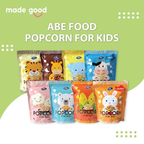Jual Abe Food Popcorn For Kids Healthy Snack Anak 80 Gram Cemilan Sehat ...