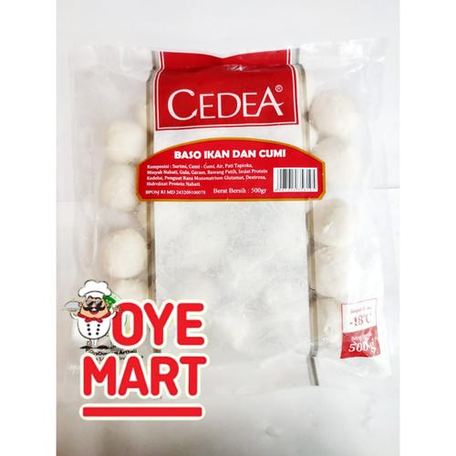 Jual CEDEA BAKSO IKAN DAN CUMI 500GR IKAN OLAHAN RASA CUMI - Kota ...
