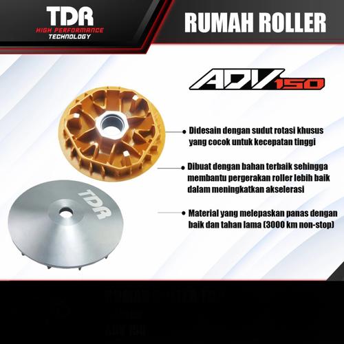 Jual TDR RUMAH ROLLER GOLDEN HONDA PCX 150 160 VARIO 125 150 160 ADV ...