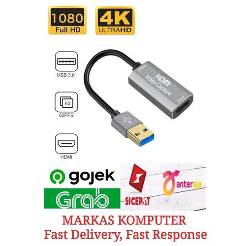 Promo USB 3.0 HDMI VIDEO CAPTURE STICK 4K 1080P WITH CABLE - Jakarta ...