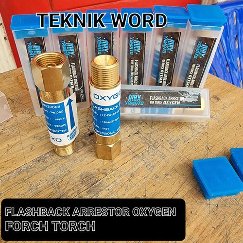 Jual FLASH ARRESTOR FOR TORCH OXYGEN MAX YAMATO/ FLASH BACK ARRESTOR ...