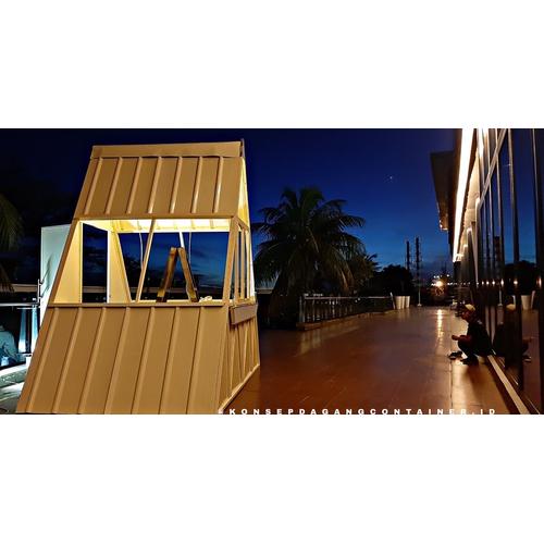 Jual Booth Container Piramid Custom Ukuran 2x2x3,5 Design 011 - Kota ...