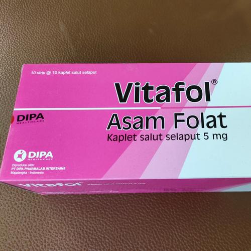 Jual vitafol asam folat 5mg per strip - Kota Malang - AteluShop | Tokopedia