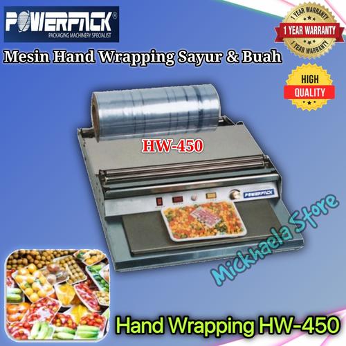 Jual HW-450 Mesin Wrapping Buah Serbaguna Hand Wrapping POWERPACK - Kab ...