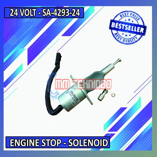 Jual ENGINE STOP - SOLENOID - SA 4293 - 12 VOLT - 24 VOLT - SA-4293 ...